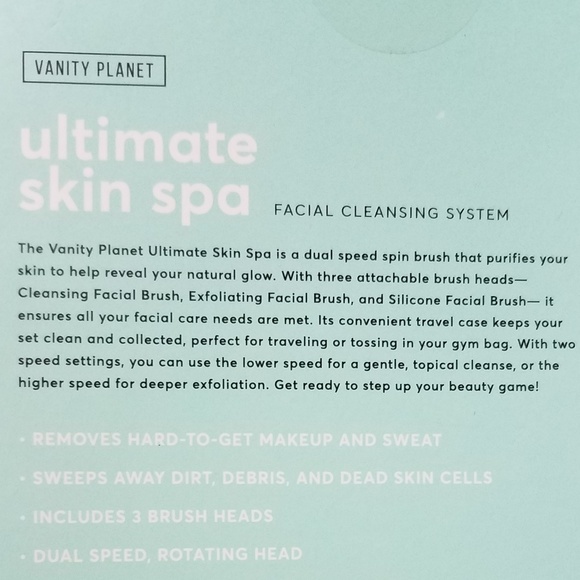 Vanity Planet | Skincare | Ultimate Skin Spa Facial Cleansing System ...